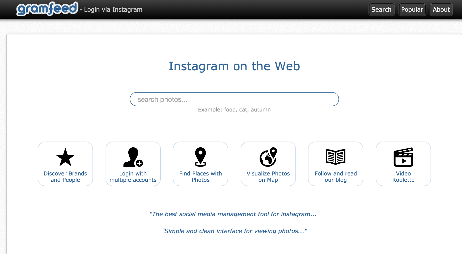A Search Engine for Instagram – Teachapalooza IX / June 7-9, 2019